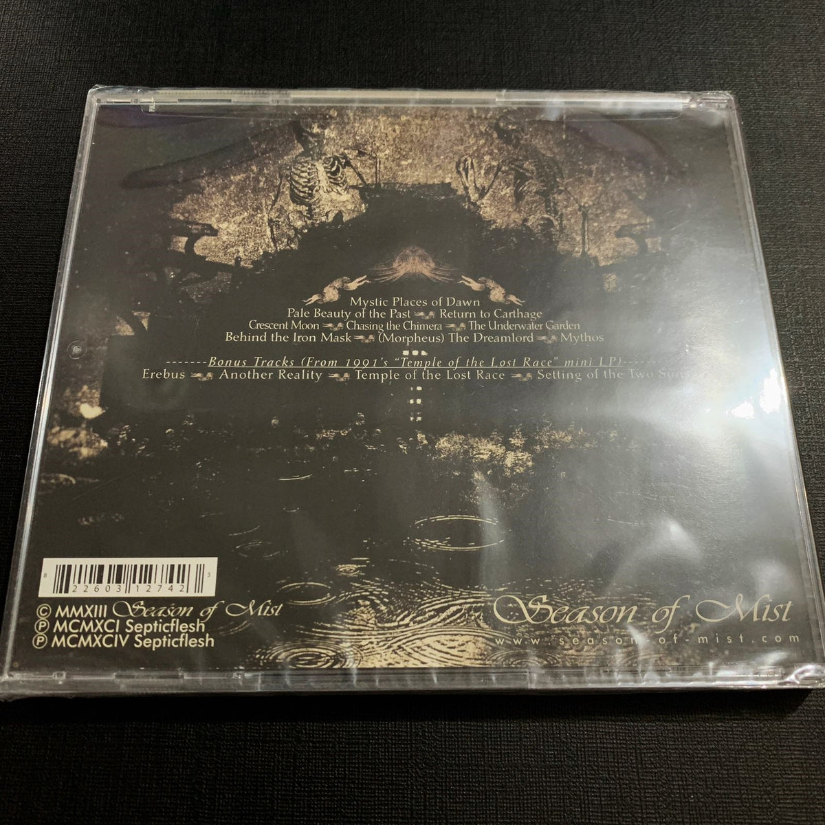 Septic Flesh - Mystic Places of Dawn (nueva portada) - EU – Babylon Store