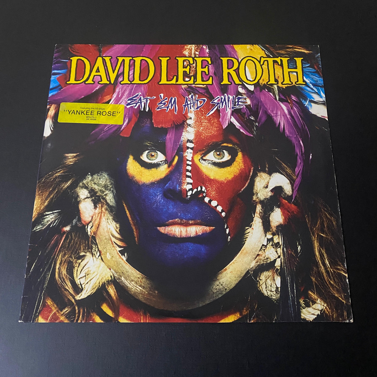 David Lee Roth - Eat 'em and Smile - VINILO EU (excelente c/ inserto ...