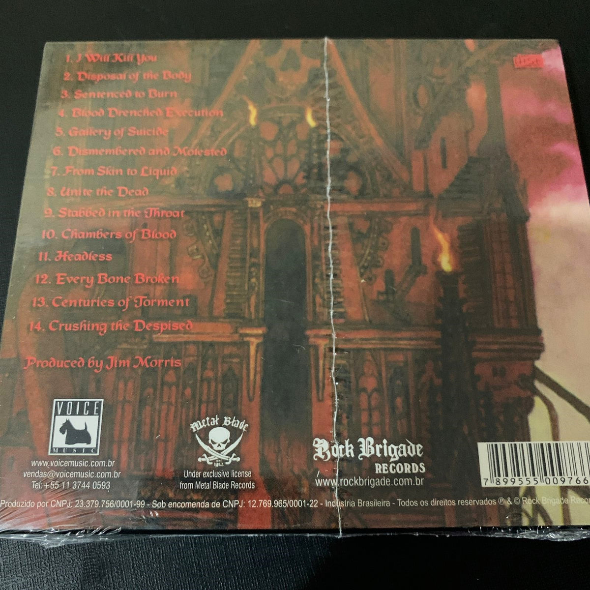 Cannibal Corpse - Gallery of Suicide - SLIPCASE BRA – Babylon Store