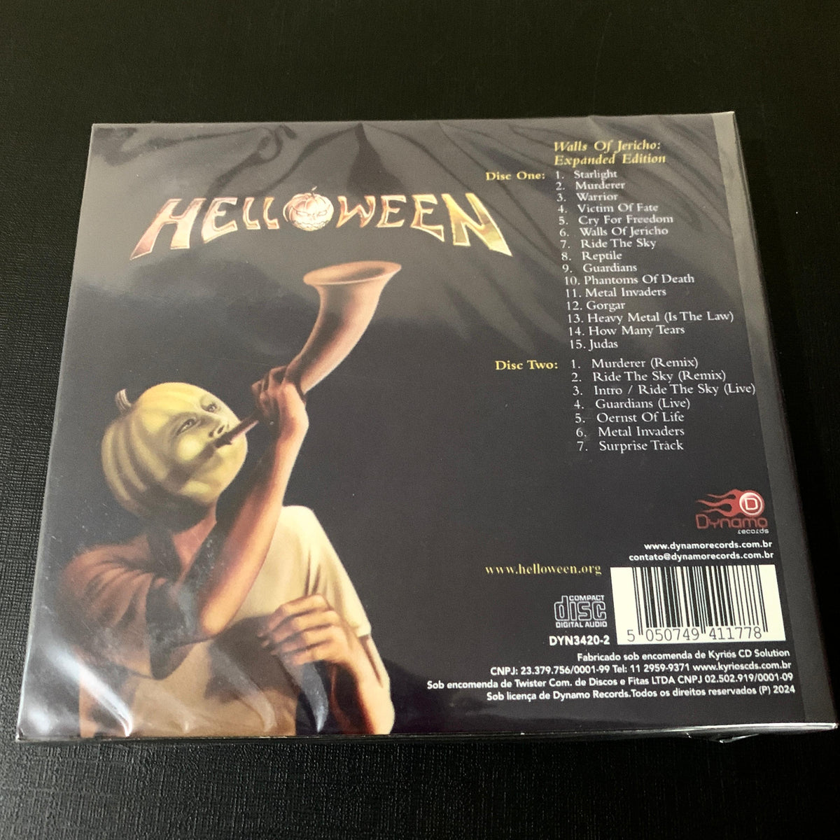 Helloween - Walls of Jericho - DOBLE DELUXE BRA – Babylon Store