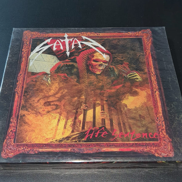 Satan - Life Sentence - SLIPCASE BRA + POSTER – Babylon Store